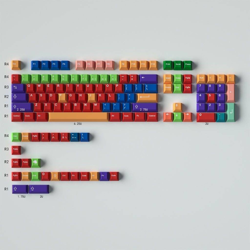 Bộ Keycaps GMK PBT Dye-sub Cherry Profile Keycap Custom Keycaps Tương ...