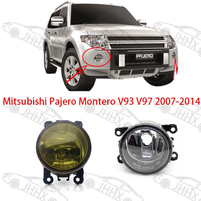 Cản Trước Sương Mù Đèn Sương Mù Đèn Thể Thao Cho Mitsubishi Pajero Montero V93 V97 2007 2008 ...