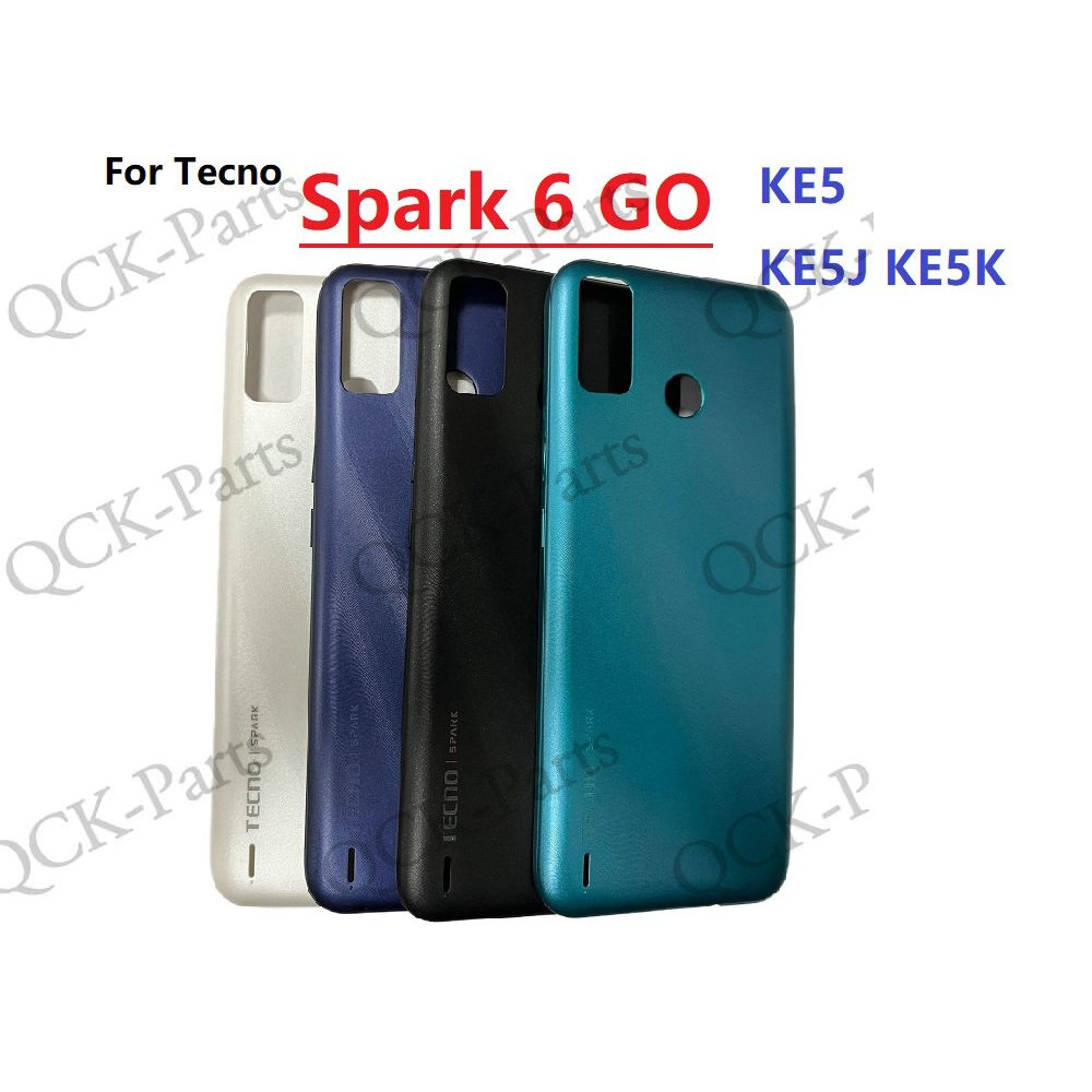 Ốp điện thoại Pin Nhà Ở Cho Tecno Spark 6 GO KE5 KE5J KE5K Phía Sau Nhà ...