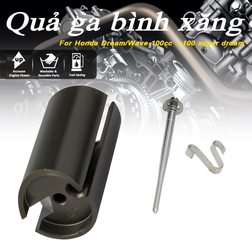 Quả ga bình xăng con honda Dream/Wave 100cc c100 super dream | Shopee ...