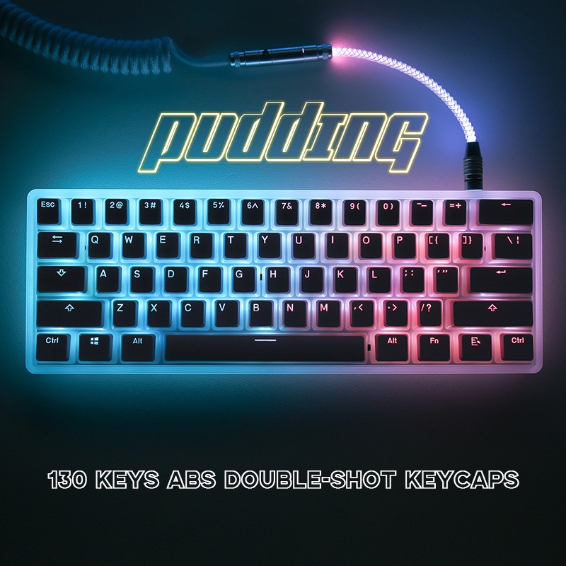 Pudding Keycaps ABS Double-shot OEM Profile Keycap Custom Keycaps Tương ...