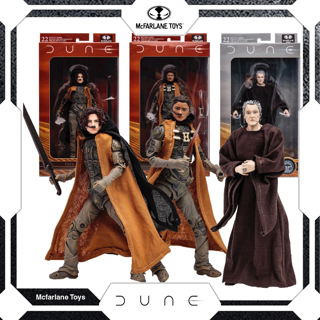 Mcfarlane Toys DUNE: PHẦN 2 Phim PAUL ATREIES CHANI EMPEROR SHADDAM IV ...
