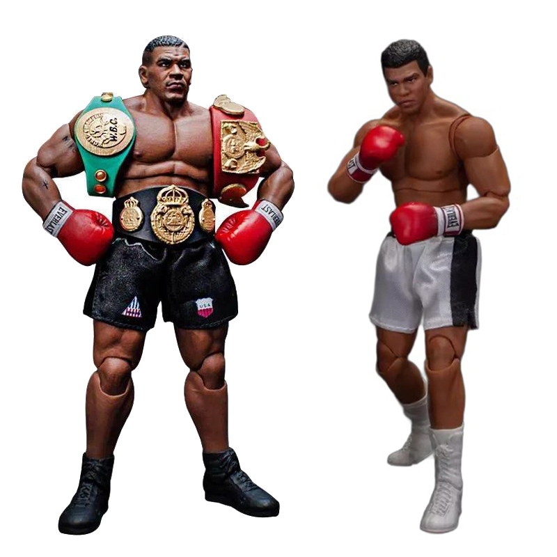 Mô Hình Đồ Chơi Nhân Vật Mike Tyson Muhammad Ali Game 3 Đầu 18cm ...
