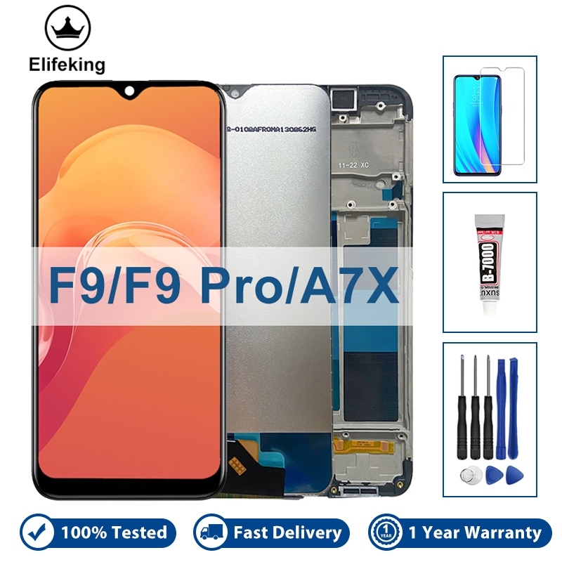 Màn Hình LCD Chính Hãng Cho OPPO F9 F9 Pro A7X Realme 2 Pro RMX1801 Màn ...