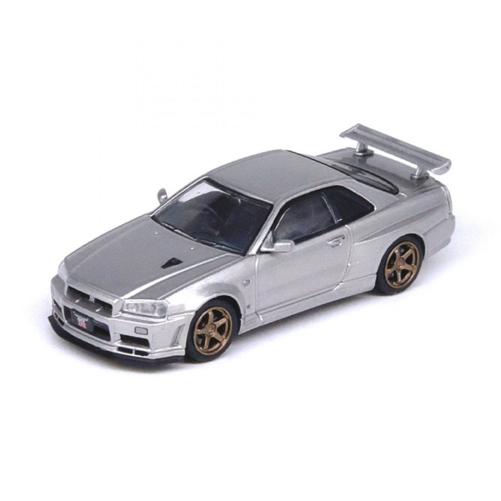 Inno64 IN64-R34VS-SIL 1 / 64 NISSAN SKYLINE GT-R R34 V-SPEC II BẠC ...