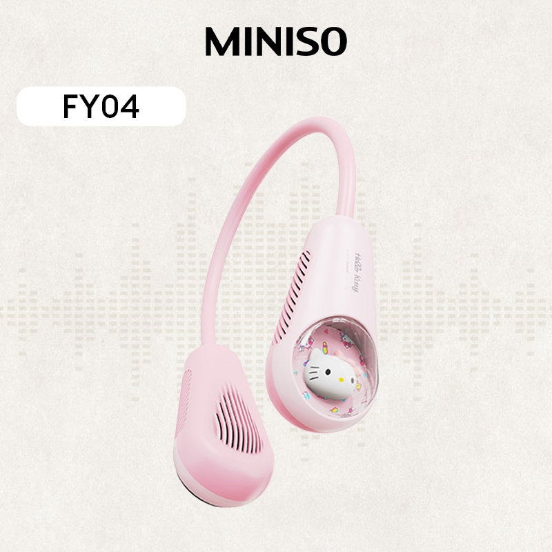 Quạt treo cổ Sanrio FY04 Nhẹ di động mô phỏng gió tự nhiên Điều khiển ...