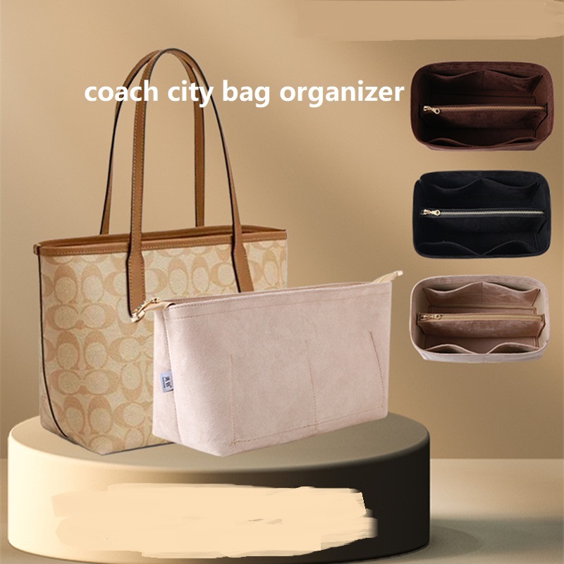 lót túi coach city 23 30 mini TOTE bag inner makeup bag organizer ...