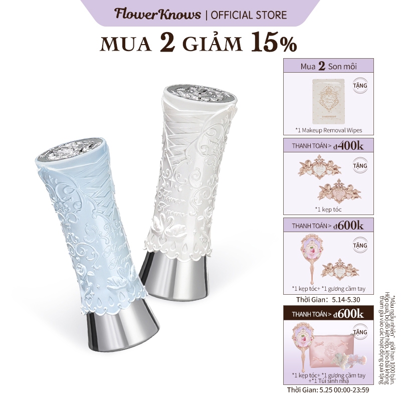 Flower knows Son Môi Trang Điểm Sắc Tố Cao Hình Thiên Nga Ba Lê 3.5g ...