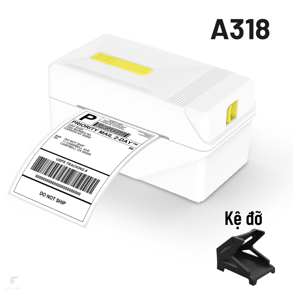 Máy In Nhiệt FlashLabel A318 In Khổ A7 In Đơn Hàng, Phiếu Gửi, Minicode, Logo Tự Dán | Shopee ...