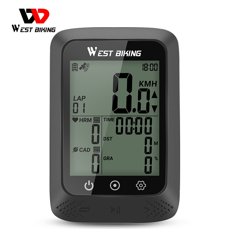 WEST BIKING BKV 100 GPS Xe Đạp Máy Tính Đồng Hồ Tốc Độ Công Suất Không ...