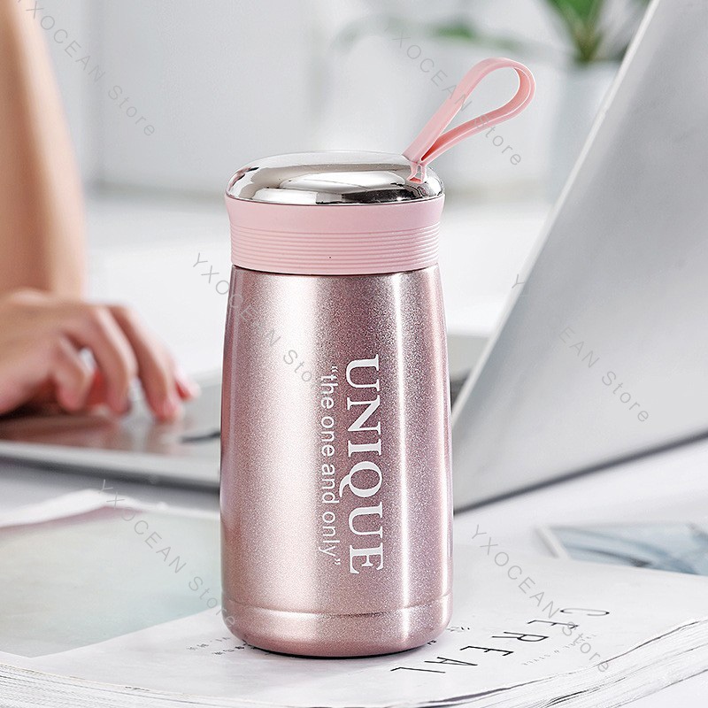 Mini Inox 260ml / 360ml Bình Nước Giữ Nhiệt Thép Không Gỉ 304 Cốc giữ nhiệt Có thể bỏ vào túi ...