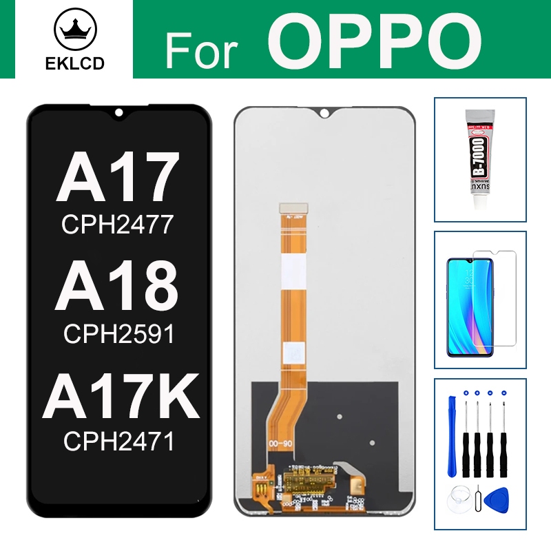 Màn Hình LCD Chính Hãng Cho OPPO A17 A17K A18 CPH2477 CPH2591 Màn Hình ...