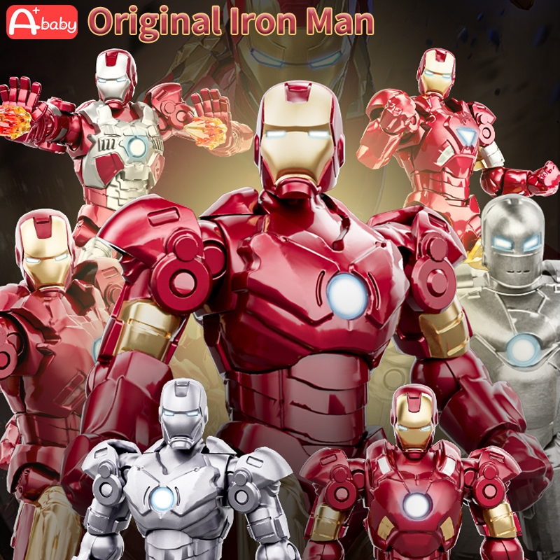 Chính Hãng Marvel The Infinity Saga Iron Man MK1-7 Đồ chơi biến hình ...