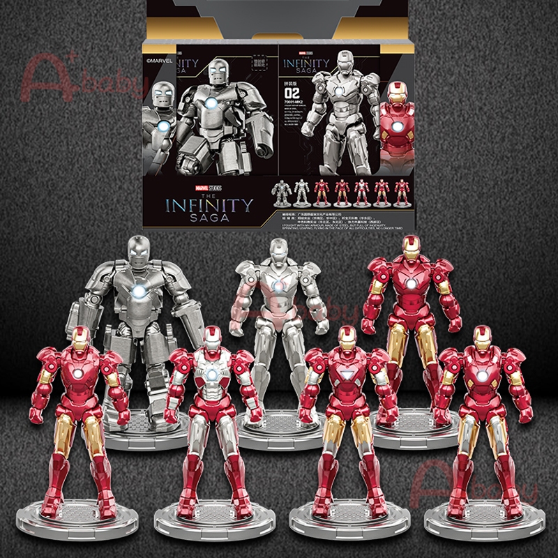 Chính Hãng Marvel The Infinity Saga Iron Man MK1-7 Đồ chơi biến hình ...