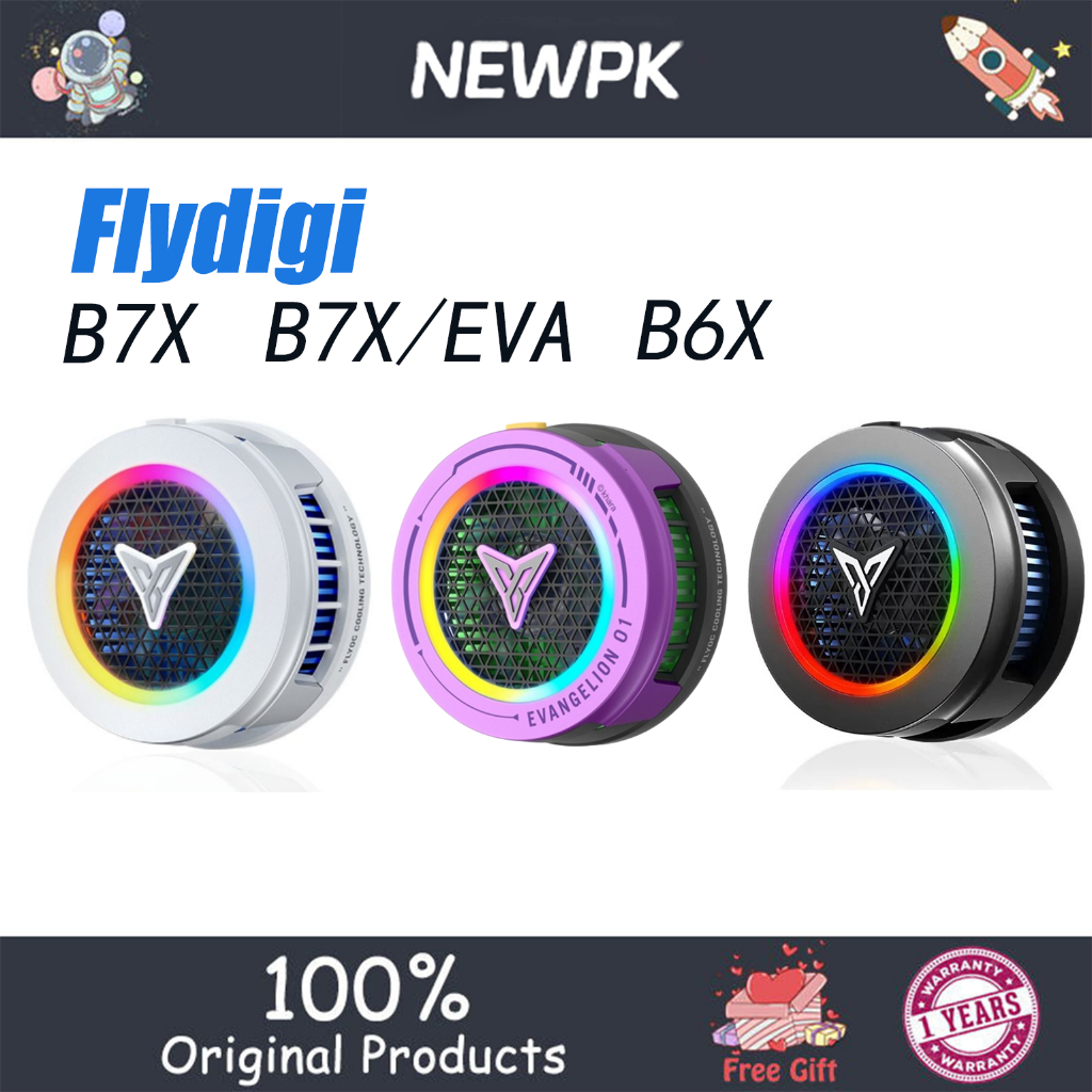 Bộ tản nhiệt quạt RGB không dây từ tính FlyDigi B6X / B7X | Shopee Việt Nam