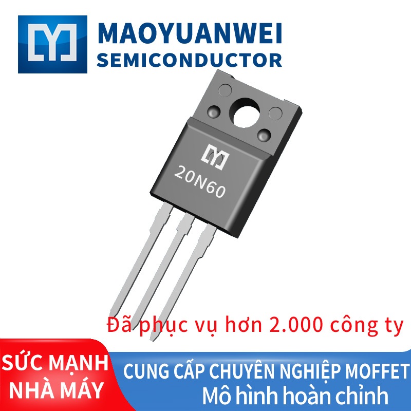 10 Chiếc Chính Hãng MY20N60P FQPF20N60C 20N60 Thông Số Chân 20A 600V TO-220F In-Line MOSFET ...
