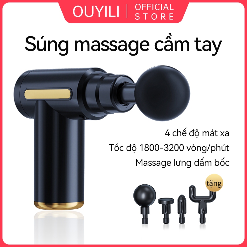 OUYILI Máy Massage Cầm Tay Mini, Súng Massage Cầm Tay Mini Toàn Thân 32 ...