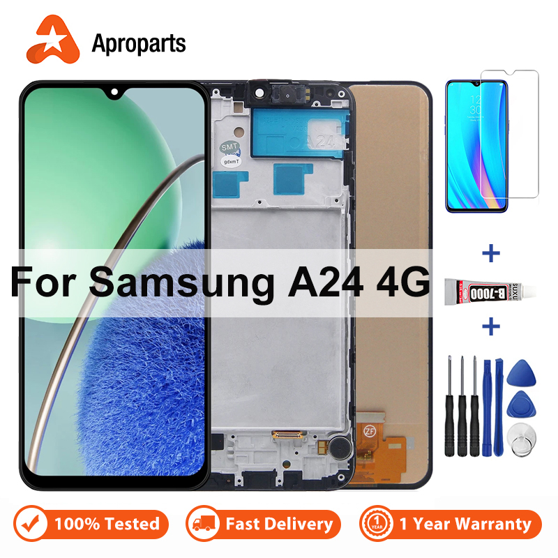 Dành Cho Samsung Galaxy A24 4G A245 SM-A245F SM-A245M / DS Màn Hình LCD ...