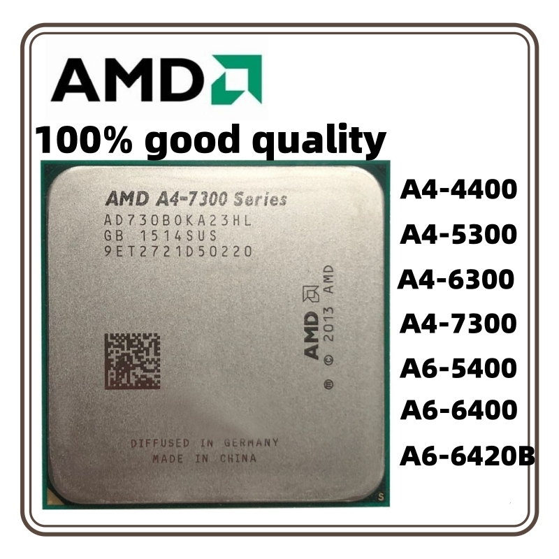 A4-4000 A4-5300 A4-6300 A4-7300 A6-5400 A6-6400 A6-6420B A6-7400 Ổ cắm FM2 Bộ xử lý CPU máy tính ...