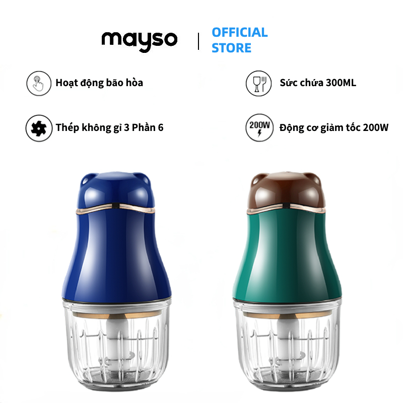 Máy trộn thức ăn cho bé Mayso Máy trộn thức ăn điện đa chức năng Máy ...