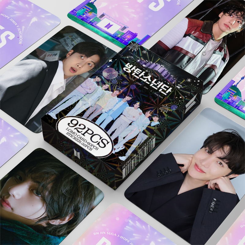 Kpop 92 Cái / hộp BTS Photocards BTS KPOP LOMO Card Collection Card ...