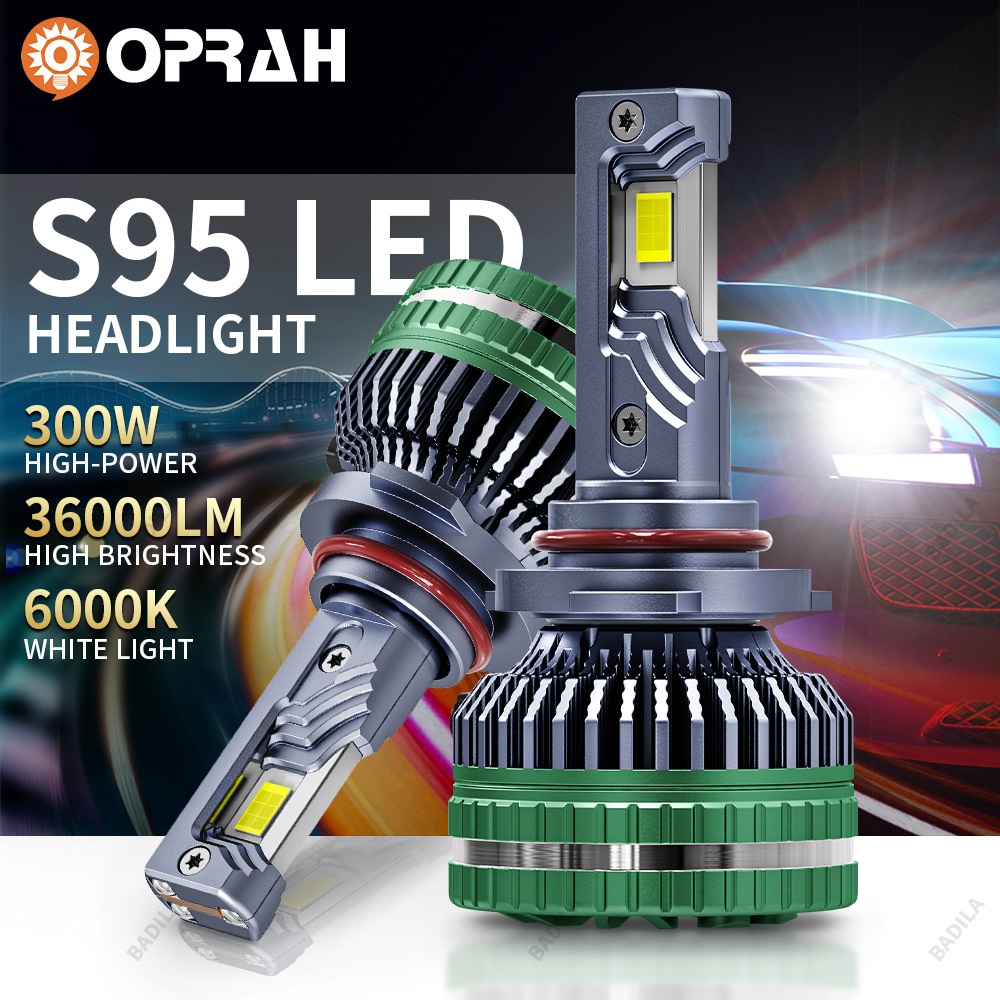 ((2 CÁI) S95 300W Đèn pha LED H4 siêu sáng công suất cao 3570 Đèn pha ...