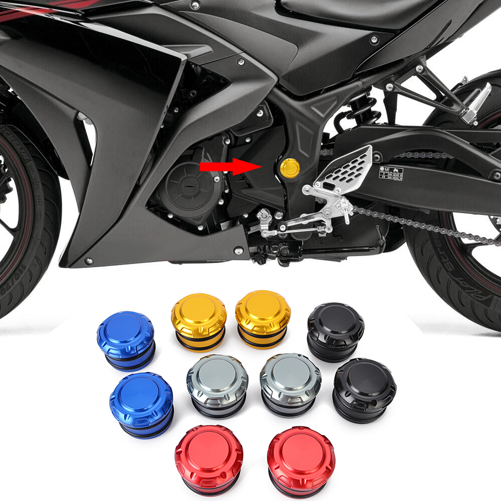 Xe Máy MT03 MT25 Khung Lỗ Nắp Cắm Cho Yamaha R3 R25 MT-03 MT-25 MT 03 ...