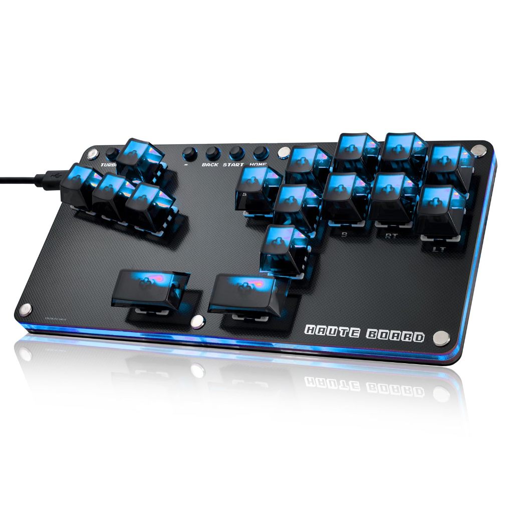Bộ điều khiển Arcade đa nút Haute 42 16Key Gamerfinger với chức năng Turbo, Bộ điều khiển Arcade ...