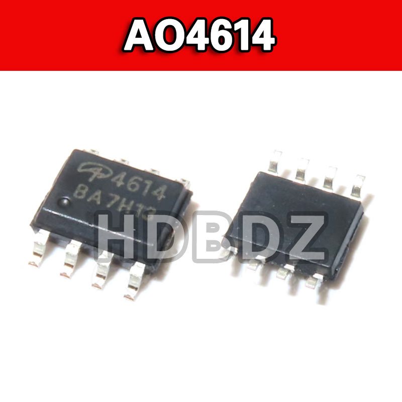 10pcs AO4614 AO4614B 4614 SMD IC SOP8 Chip nguồn bảng điện áp cao LCD | Shopee Việt Nam