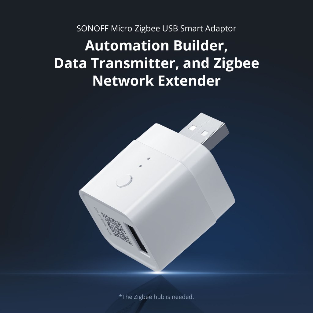 Sonoff ZBMicro Zigbee Micro USB Bộ chuyển đổi thông minh Sạc nhanh ...