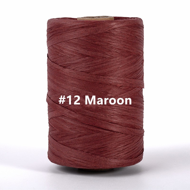 300M Tự Nhiên Raffia Sợi Rơm Dệt Kim Tay Móc Cỏ Dây Giấy Cho DIY ...