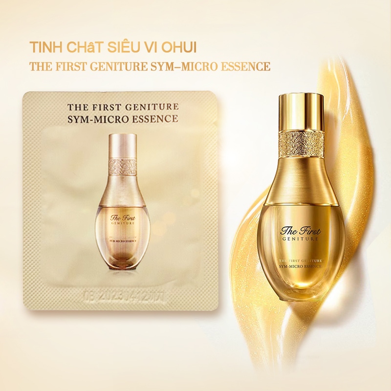 Gói sample tinh chất siêu vi Ohui tái sinh tế bào mầm - OHUI The First Sym-Micro Essence bổ sung ...