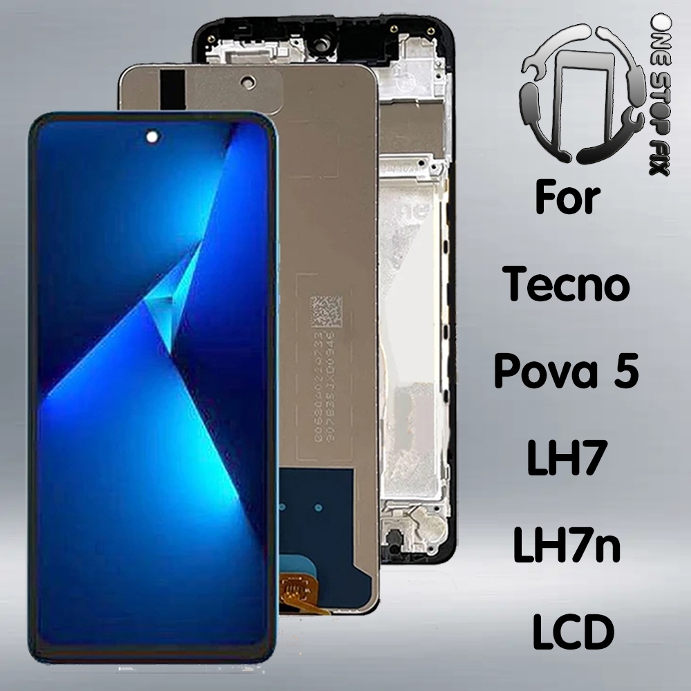 Dành Cho Tecno Pova 5 LH7 LH7n Màn Hình LCD Bộ Số Hóa Cảm Ứng Thay Thế / Có Khung | Shopee Việt Nam