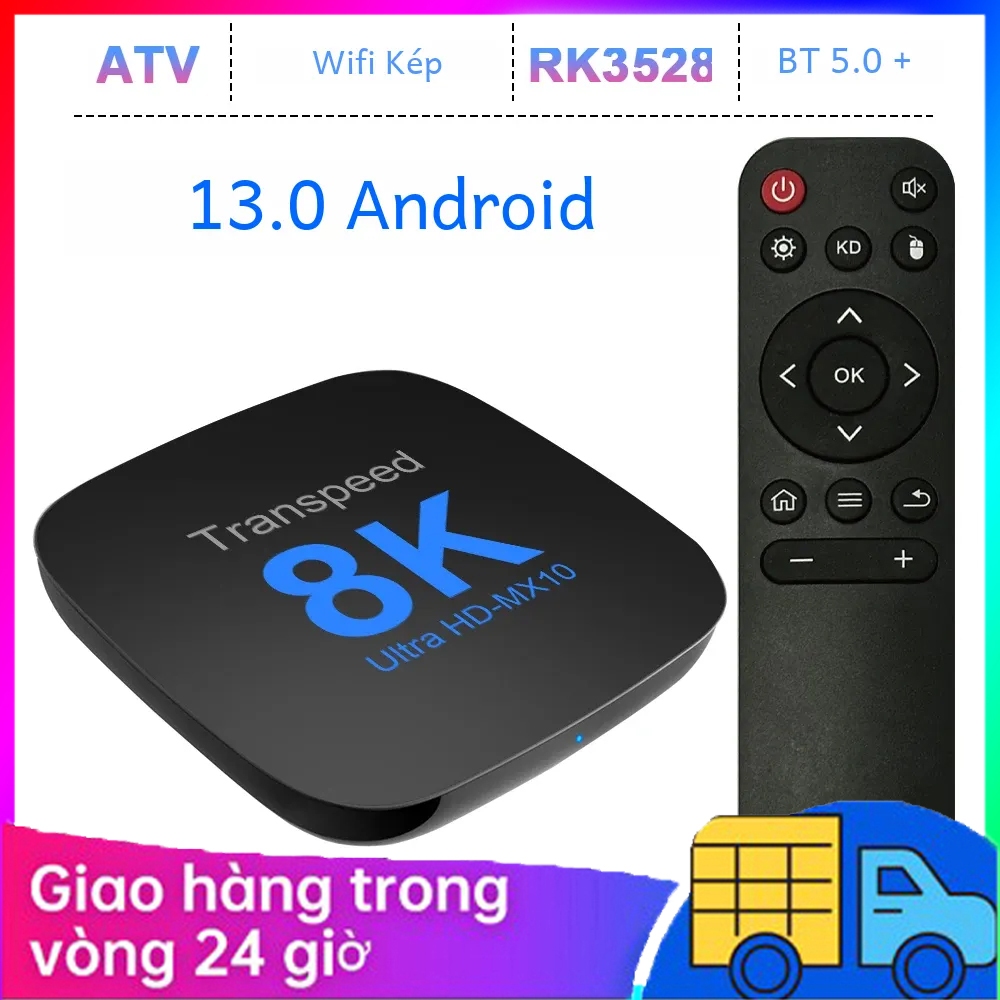 Hộp thông minh Video 4GB + 32G Bluetooth Media Player Thiết bị phát trực tuyến TV | Shopee Việt Nam