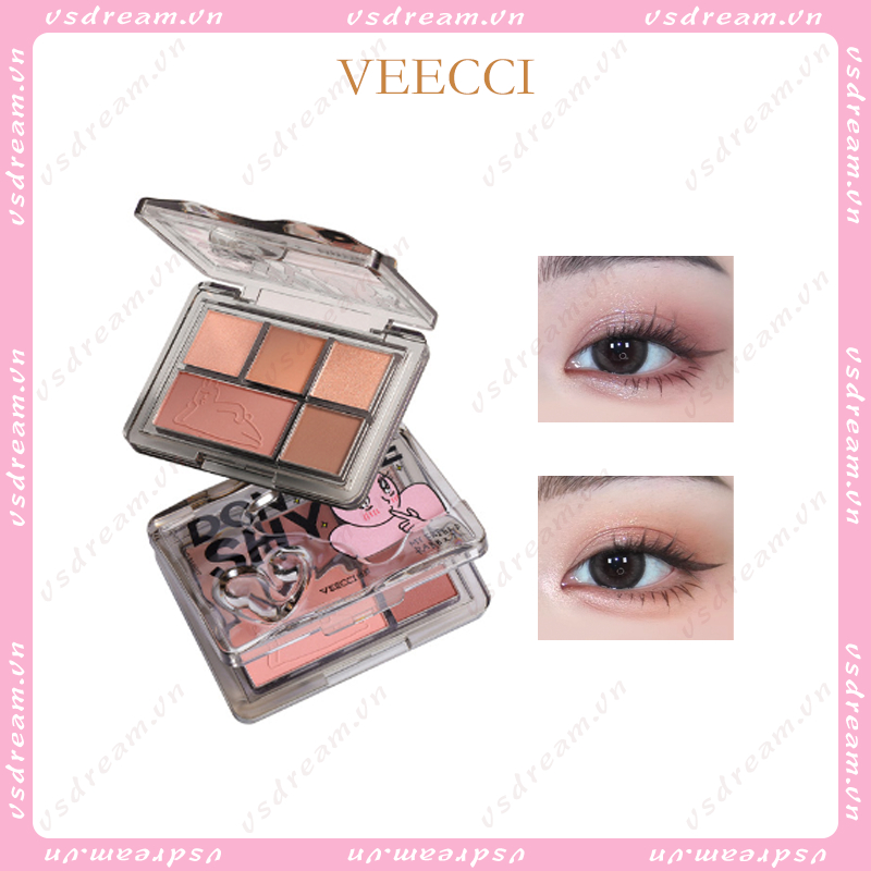 Veecci / veecci X Pink Rabbit ip Phấn mắt năm màu cổ điển Bảng màu phù ... Veecci / veecci X Pink Rabbit ip Phấn mắt năm màu cổ điển Bảng màu phù ...