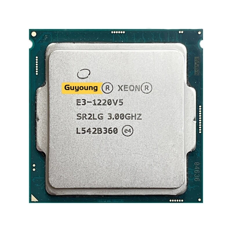 Yzx Xeon E3 1220 V5 E3-1220 V5 E3 1220 V5 E3-1220V5 3.0 GHz Bộ xử lý ...