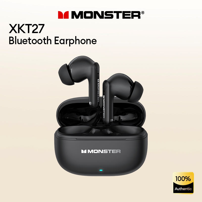 Tai Nghe Bluetooth Monster XKT27 Chất lượng âm Thanh HIF Giảm Tiếng ồn ...