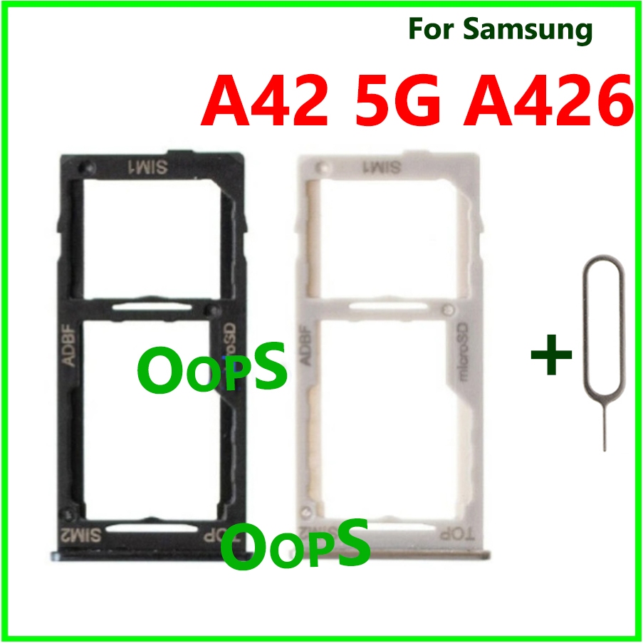 Khay SIM Cho Samsung A42 5G A426 Điện Thoại SD Khe Cắm Thẻ Ổ Cắm Hộp ...