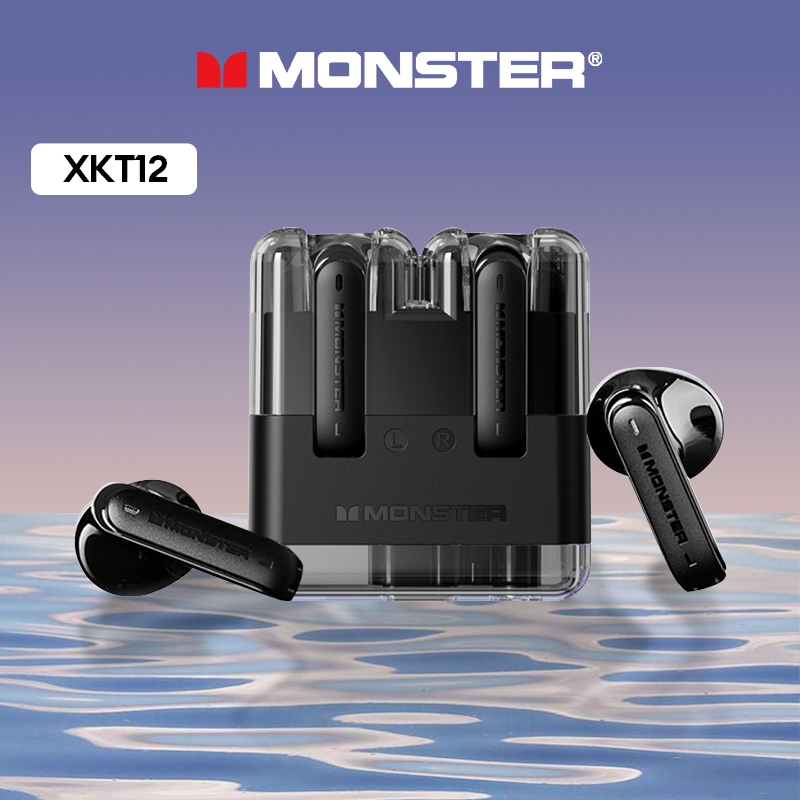Tai Nghe Bluetooth Monster XKT12 không dây thực sự chất lượng âm thanh ...