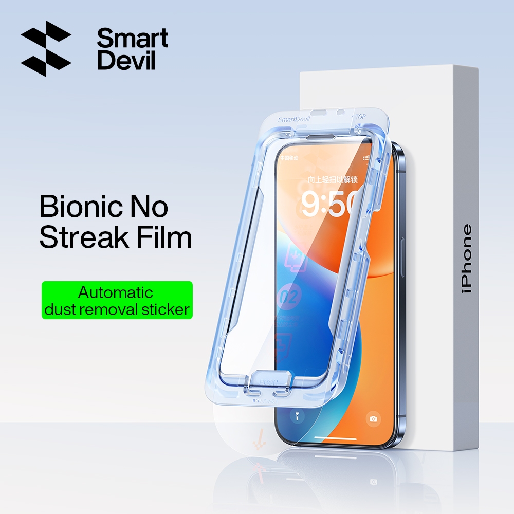 SmartDevil Kính Cường Lực Bảo Vệ Màn Hình Iphone 13 / 14 / 15 Promax Kèm Phụ Kiện | Shopee Việt Nam