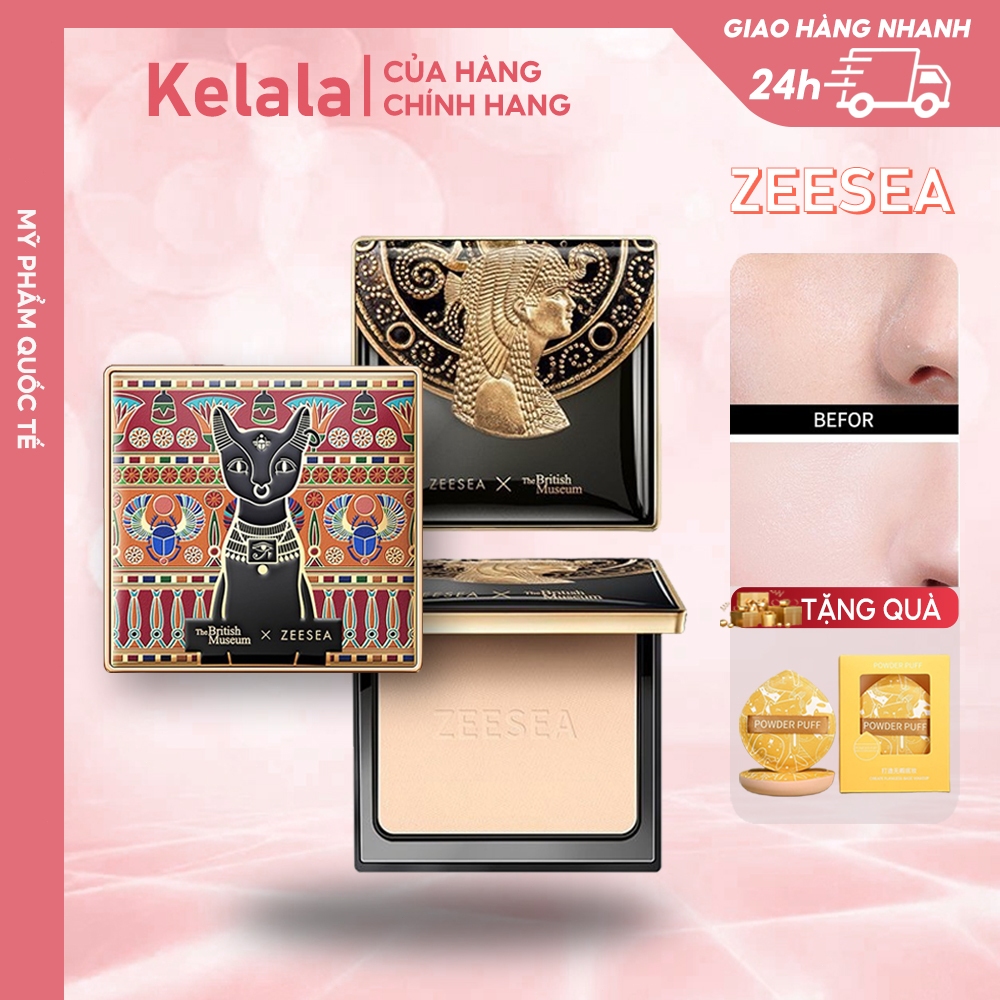 ZEESEA-phấn, kiểm soát dầu hiệu ứng mờ - trang điểm lâu trôi, không thấm nước và mồ hôi/bột ...