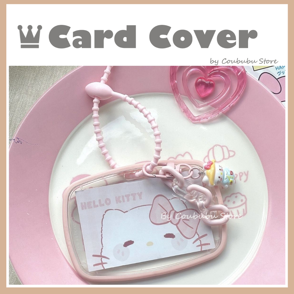 Coubububu Nhật Bản Ins HelloKitty Đựng Thẻ Bao Đựng Thẻ Sinh Viên Hộp Đựng Thẻ Tàu Điện Ngầm Thẻ ...