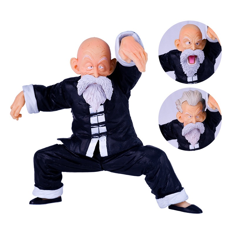 15cm Anime Dragon Ball Z Hình Master Roshi Head Có Thể Thay Thế Kame ...