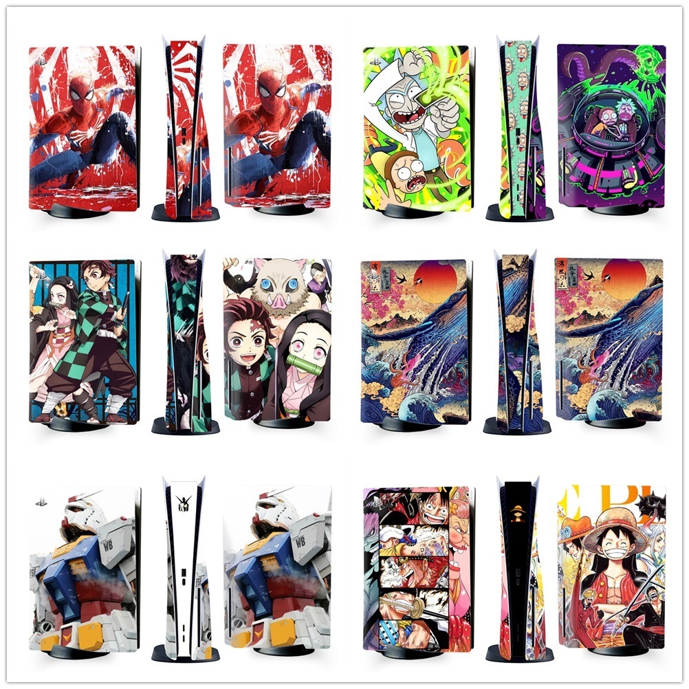 Bộ đầy đủ Anime Skin cho bảng điều khiển PS5 và bộ điều khiển Vinyl ...