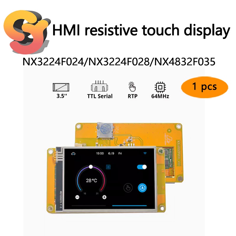 1 chiếc Màn hình cảm ứng điện trở Nextion Discovery Series HMI NX3224F024 NX3224F028 NX4832F035 ...