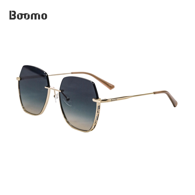 Boomo - Kính râm nylon kim loại - Kính râm nửa khung thời trang cao cấp ...