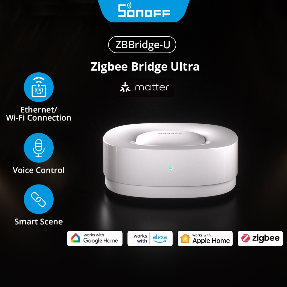 Sonoff ZB Bridge-U Matter Zigbee Bridge Cổng siêu thông minh Zigbee 3.0 ...