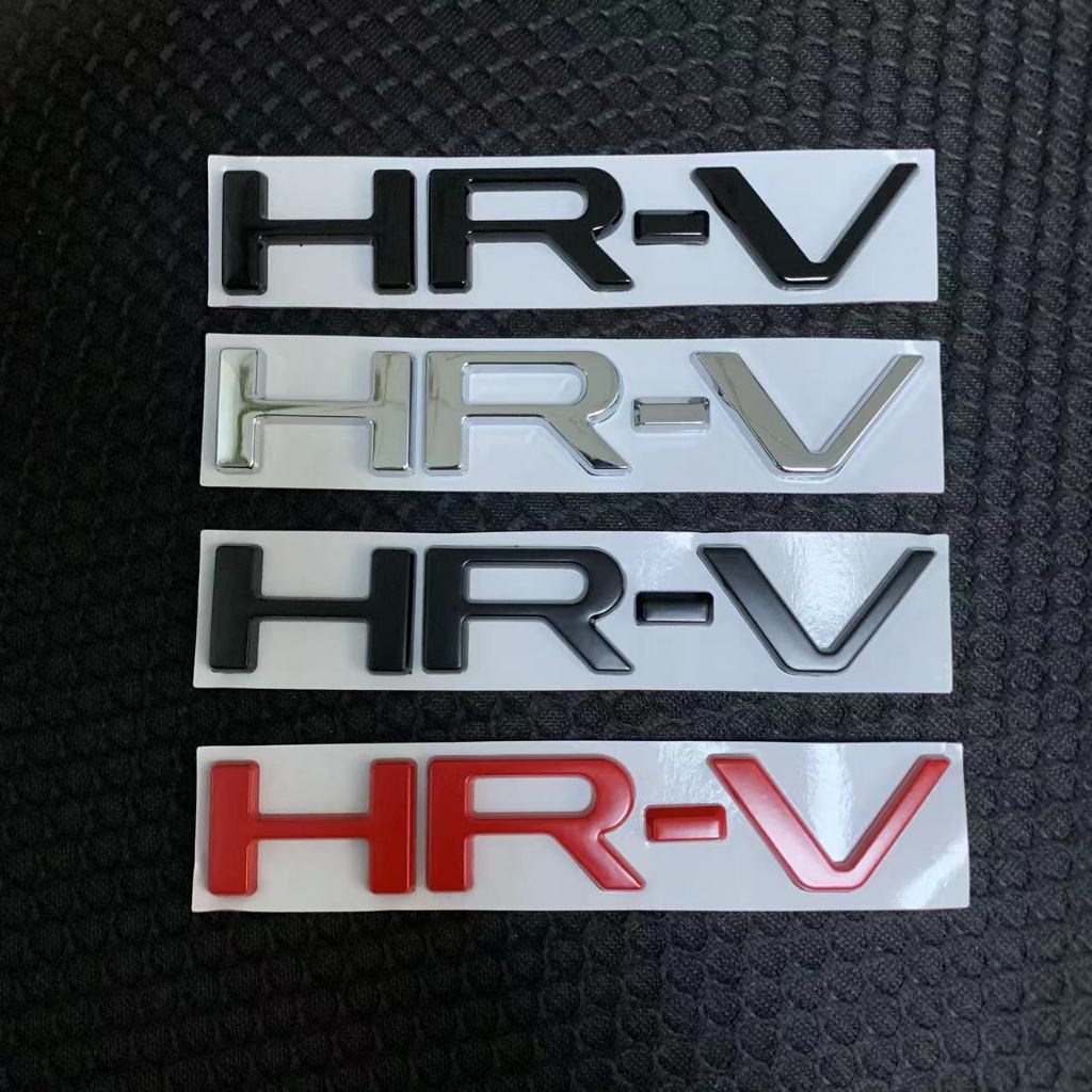 [Honda] Mới Nhất 3D Kim Loại HRV HR-V Chữ LOGO Tự Động Biểu Tượng Xe Ô ...