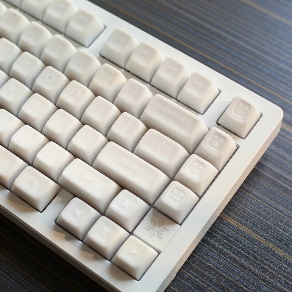 Womier White Jade Keycaps 140 Phím Double Shot PBT Key Caps Set Custom ...