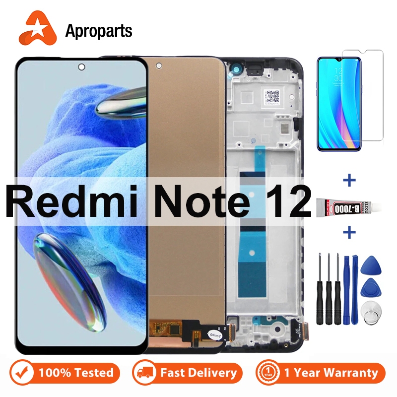 Màn hình cho Xiaomi Redmi Note 12 4G 23021RAAEG Note12 5G 22111317I Màn ...